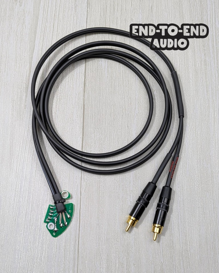 Technics RCA Cable Set | SL-1200 MK2, MK3, M3D, MK5, MK6, GLD, LTD ...