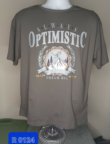 shein always optimistic los angeles keep in faith never give up dream big size | eBay