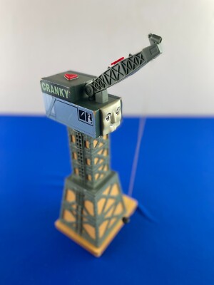 CRANKY the CRANE Thomas Wooden Railway NOT WORKING | eBay