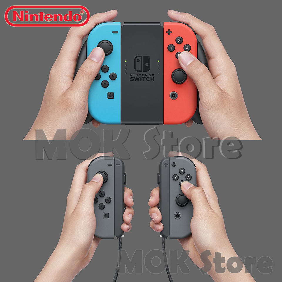 Nintendo Switch - 32GB Gray Console (with Gray Joy-Con) Wireless ...