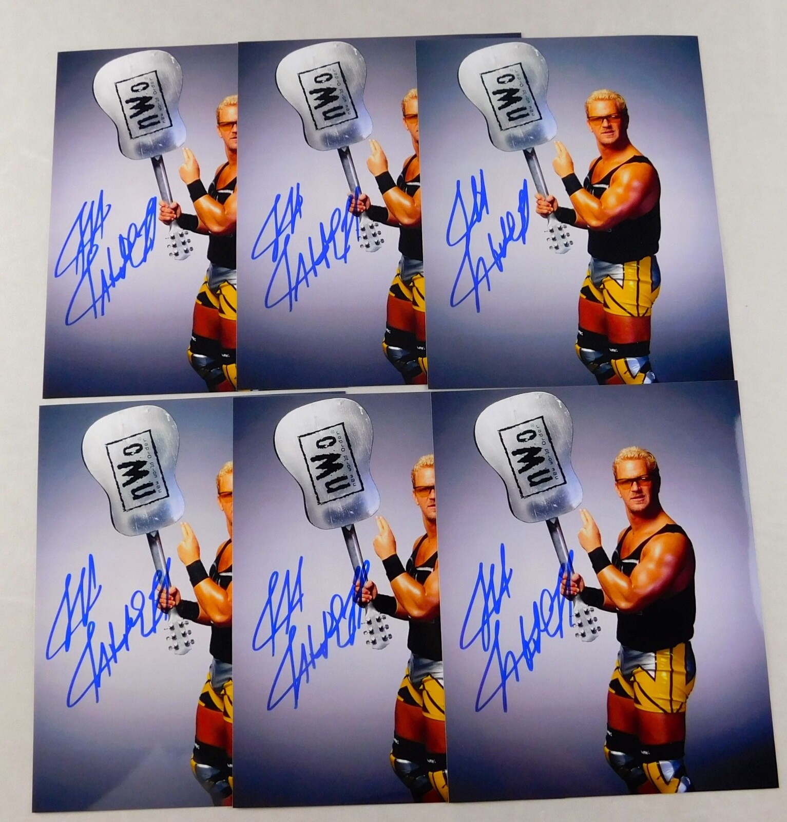 Jeff Jarrett Signed WCW Wrestling 8x10 Photo Autograph TNA WWE COA ...