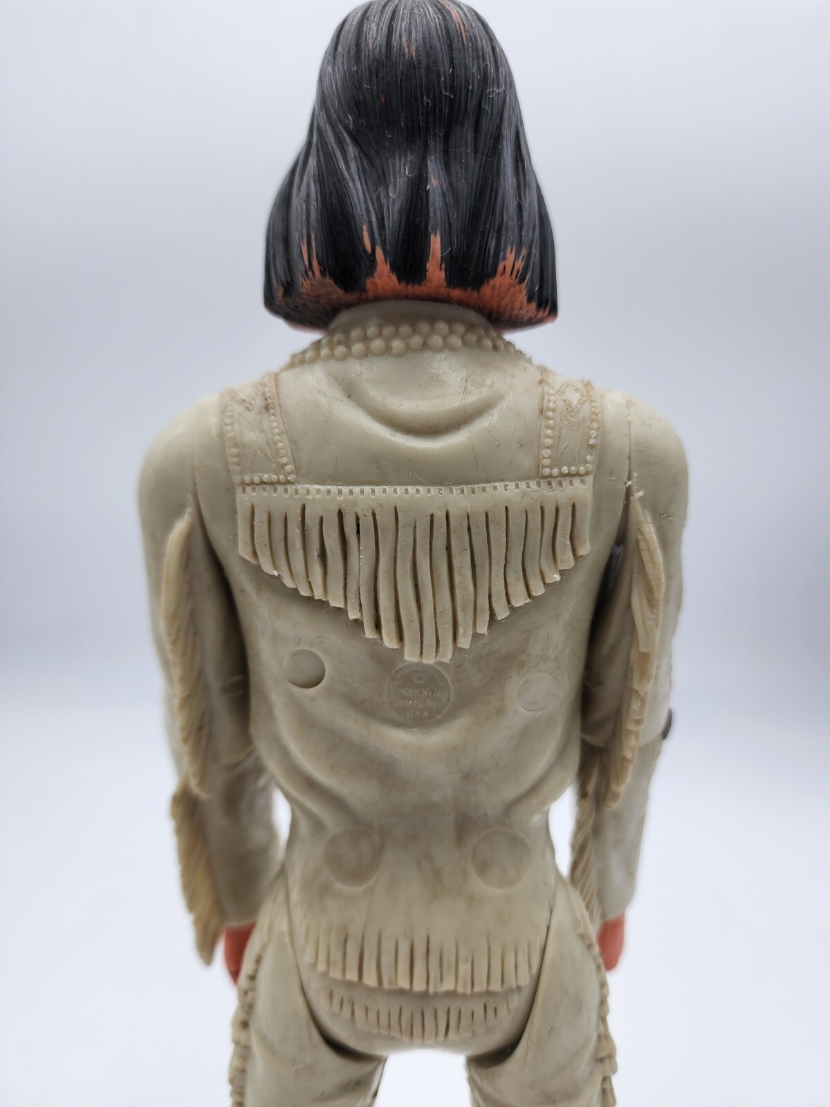 1967 Vintage Marx Geronimo Johnny West Lone Ranger Toy Figurine 11 3/4 ...