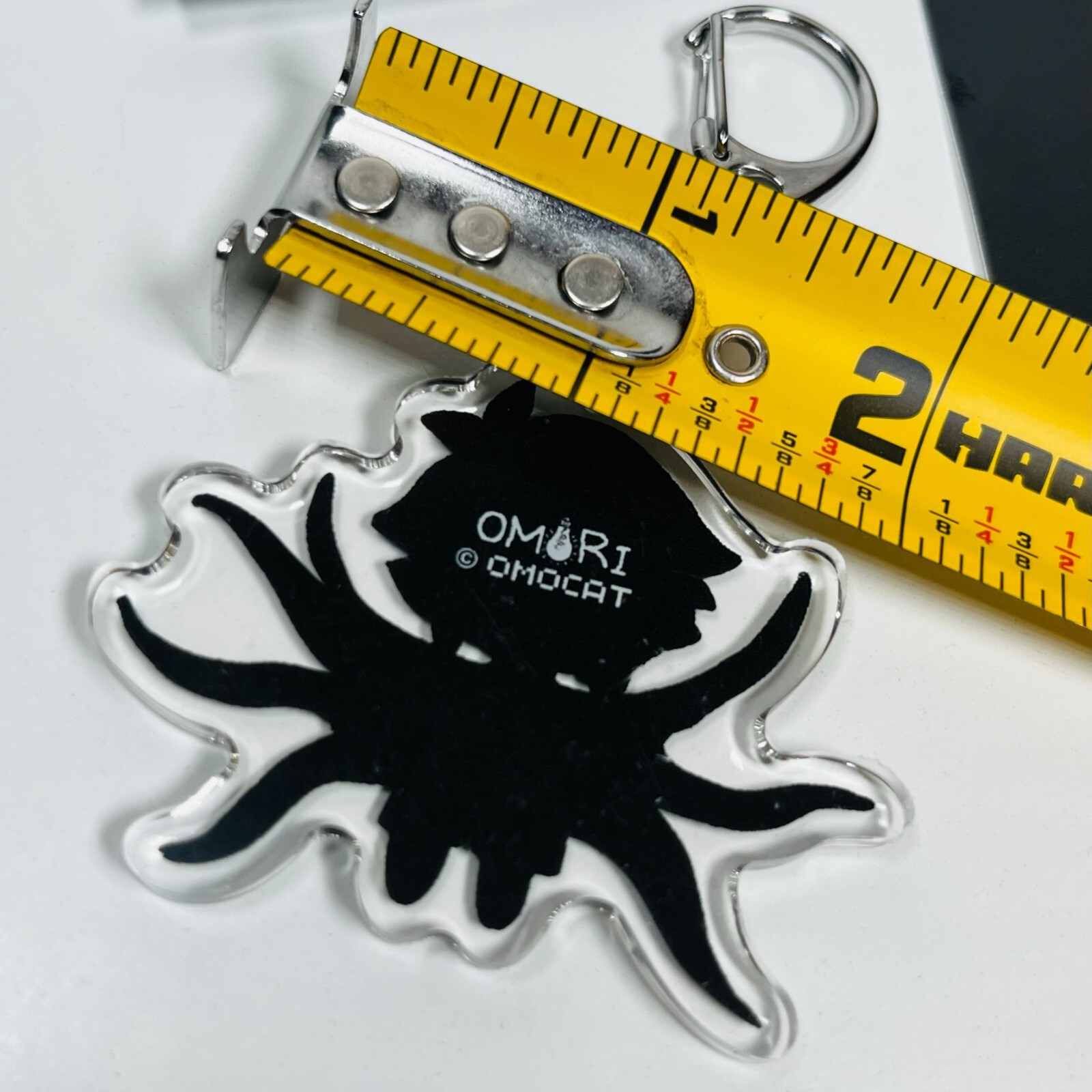 Omori BOSS RUSH keychain STRANGER charm & sticker set