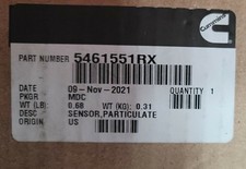 Genuine Cummins 5461550 Sensor Particulate for sale online | eBay