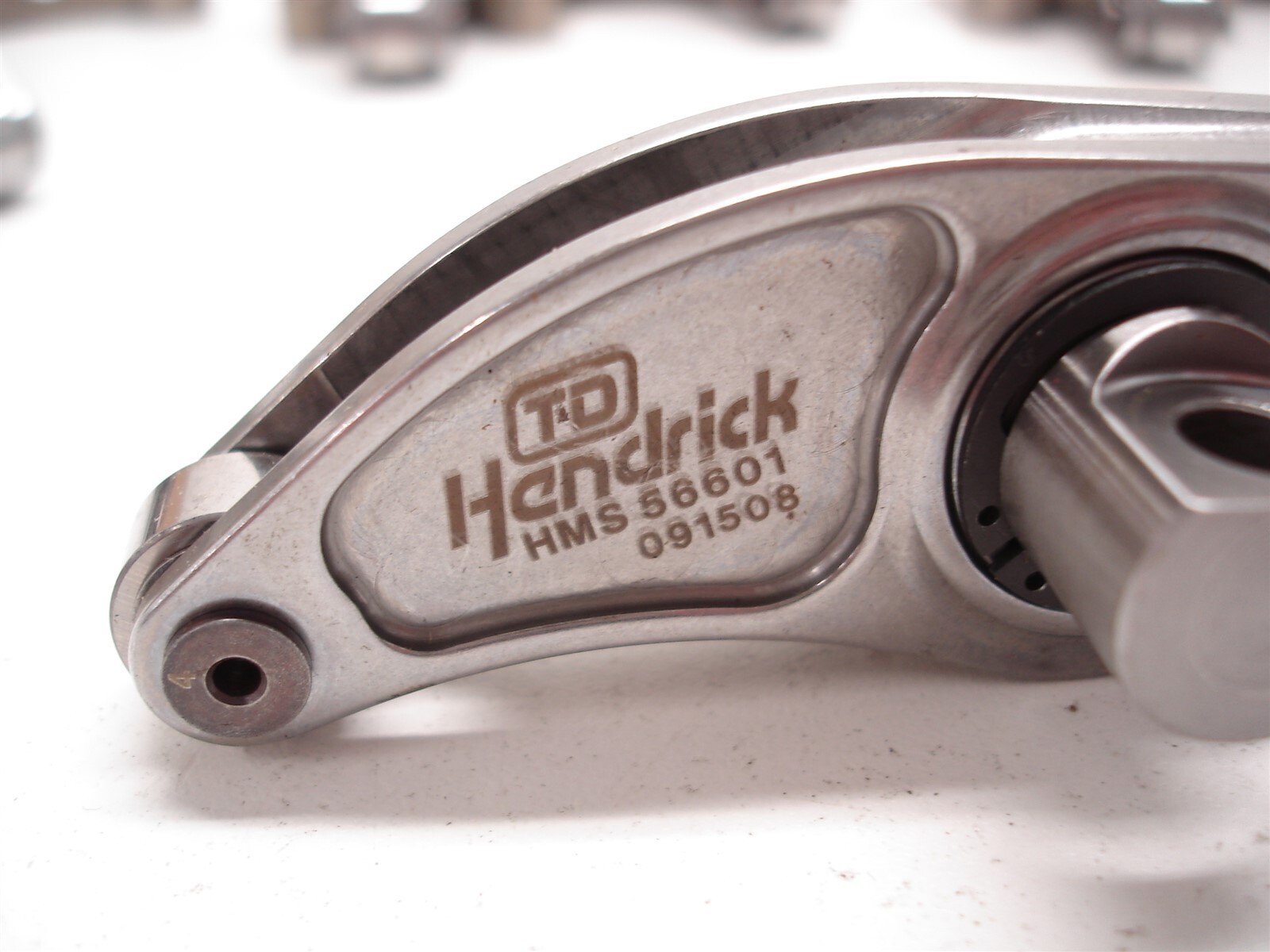 NASCAR T&D X029 HENDRICK R07.2 HEADS TITANIUM SHAFT ROCKER ARM STANDS ...