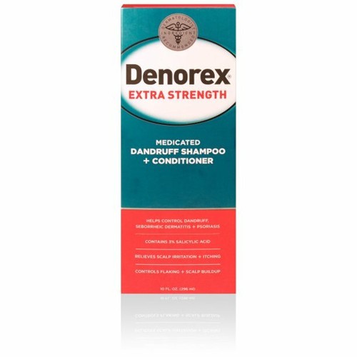 Denorex Extra Strength MEDICATED DANDRUFF SHAMPOO + CONDITIONER ...