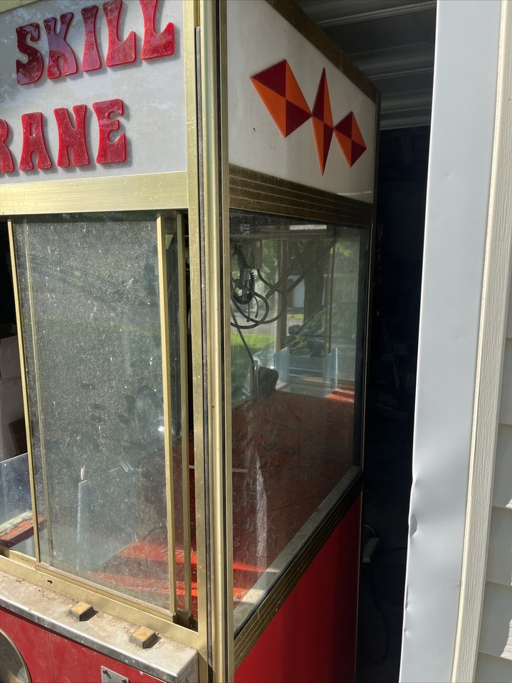 Vintage Arcade Crane Game The Skill Crane Claw Machine Repair Project ...