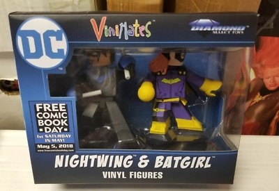 Diamond Select Toys Vinimates FCBD 2018 Nightwing Batgirl MISB brand ...