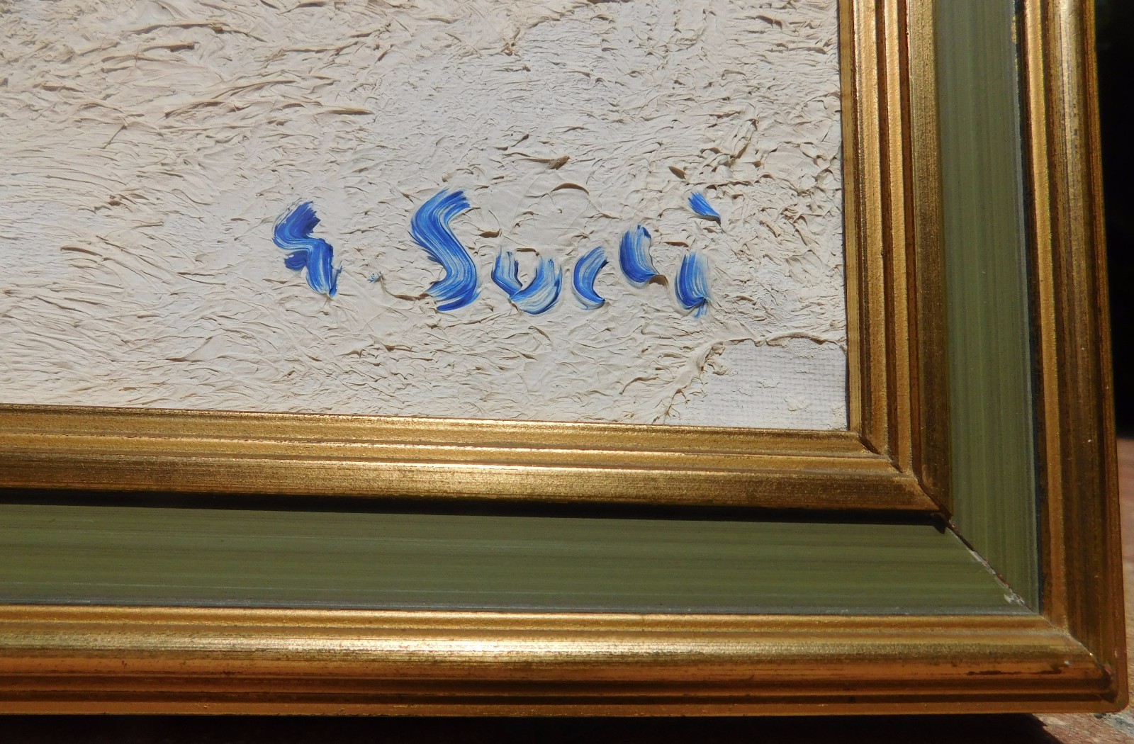 Original Italian Oil Painting by Giovanni Succi(?) or Giuseppe Succi ...