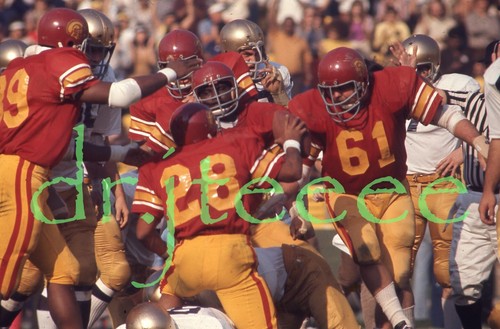 1972 Anthony Davis USC TROJANS - 35mm Football Slide | eBay