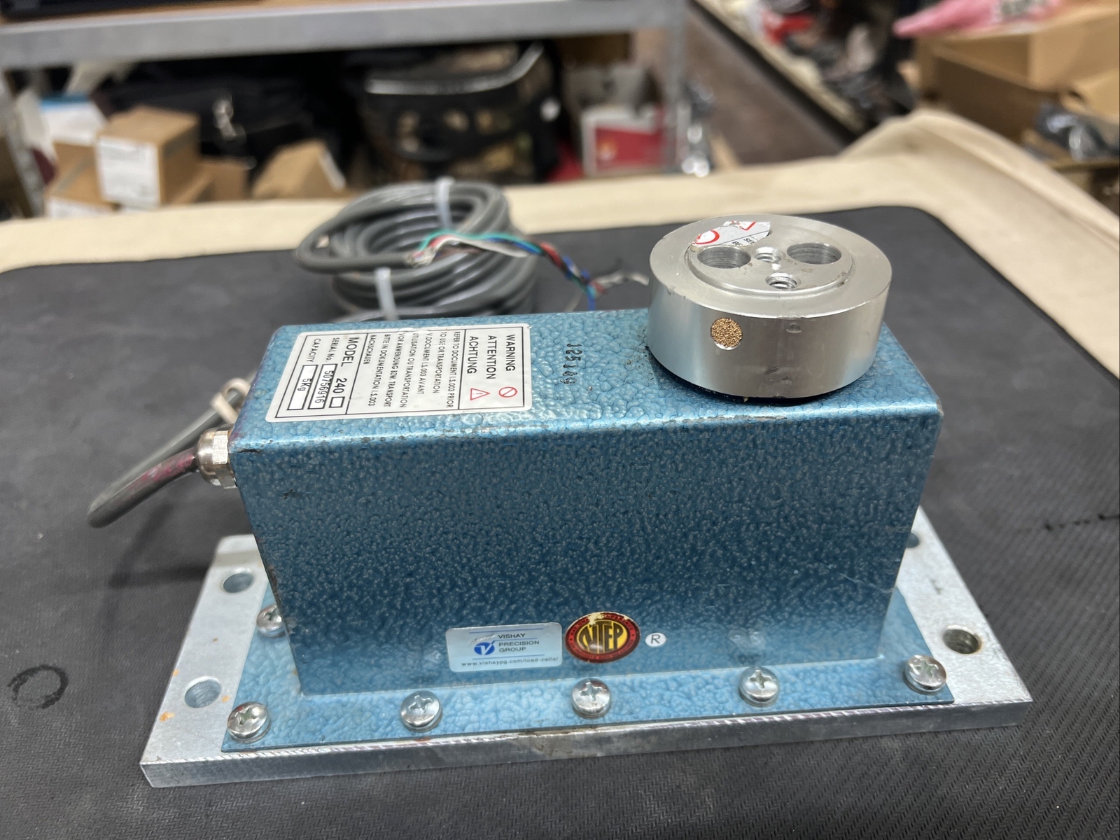 Vishay Tedea Model 240 Load Cell SPT 240-5kg 10ft | eBay