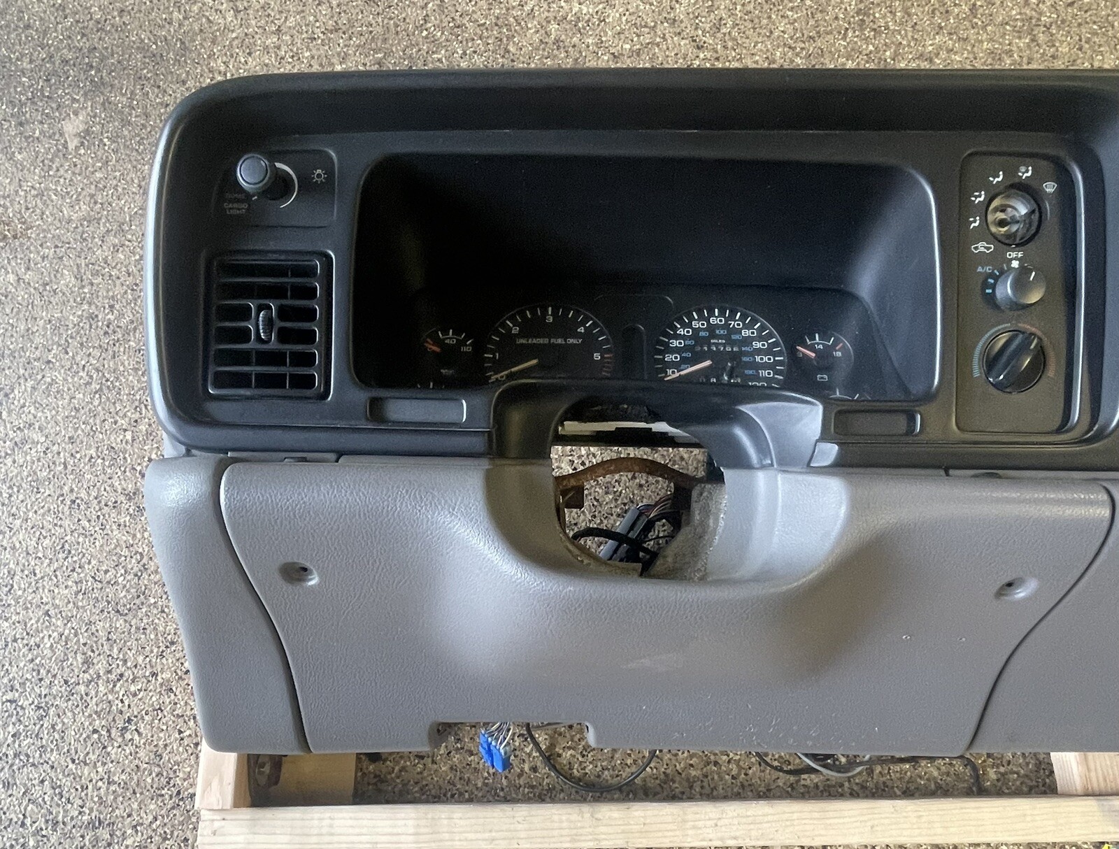 ⭐ 1994-1997 DODGE RAM 1500 2500 DASH FRAME CORE MOUNT DECK ASSEMBLY ...