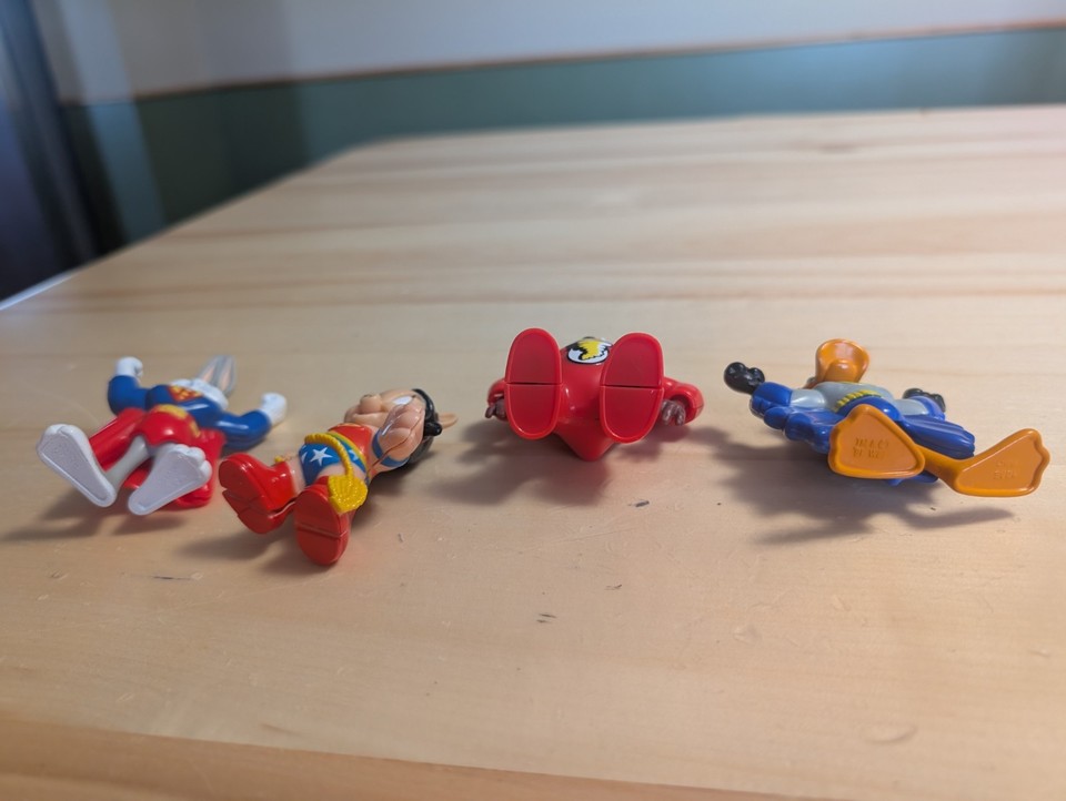 Vintage 1991 McDonald's Happy Meal DC LOONEY TUNES Super Heroes ...