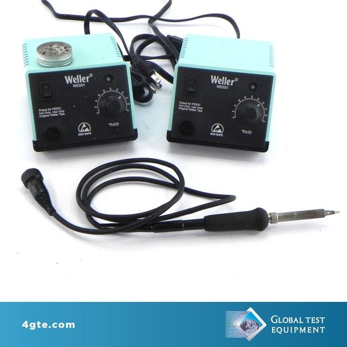 Weller WES51 Lot Two Soldering Stations, One Soldering Pencil | eBay