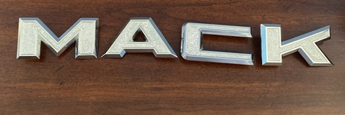 MACK HOOD LETTER EMBLEM, ORIGINAL Perfect Shape! | eBay