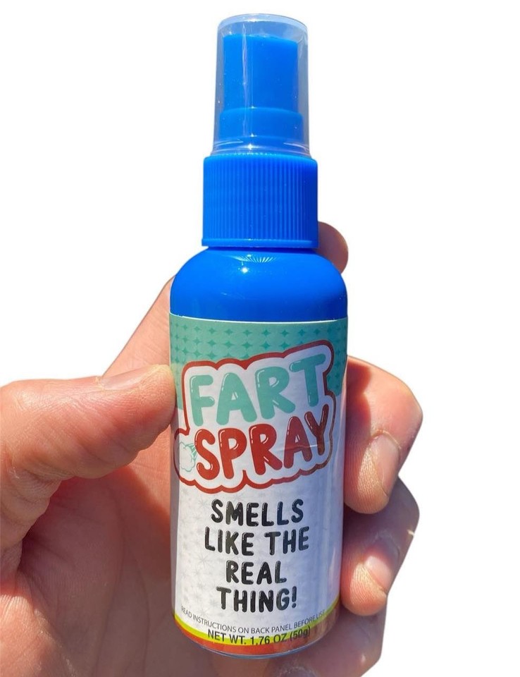 2 Big Fart Spray Bottles - Extra Stinky Poop Prank & Gag Joke | Large 1 ...