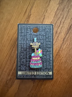 Hard Rock Cafe Hotel & Casino Atlantic City Happy Birthday Pin Cake ...