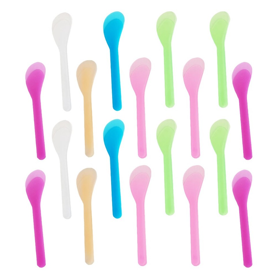 150 Pcs Facial Cream Spatulas Plastic Makeup Mask Stirring Rods Face ...