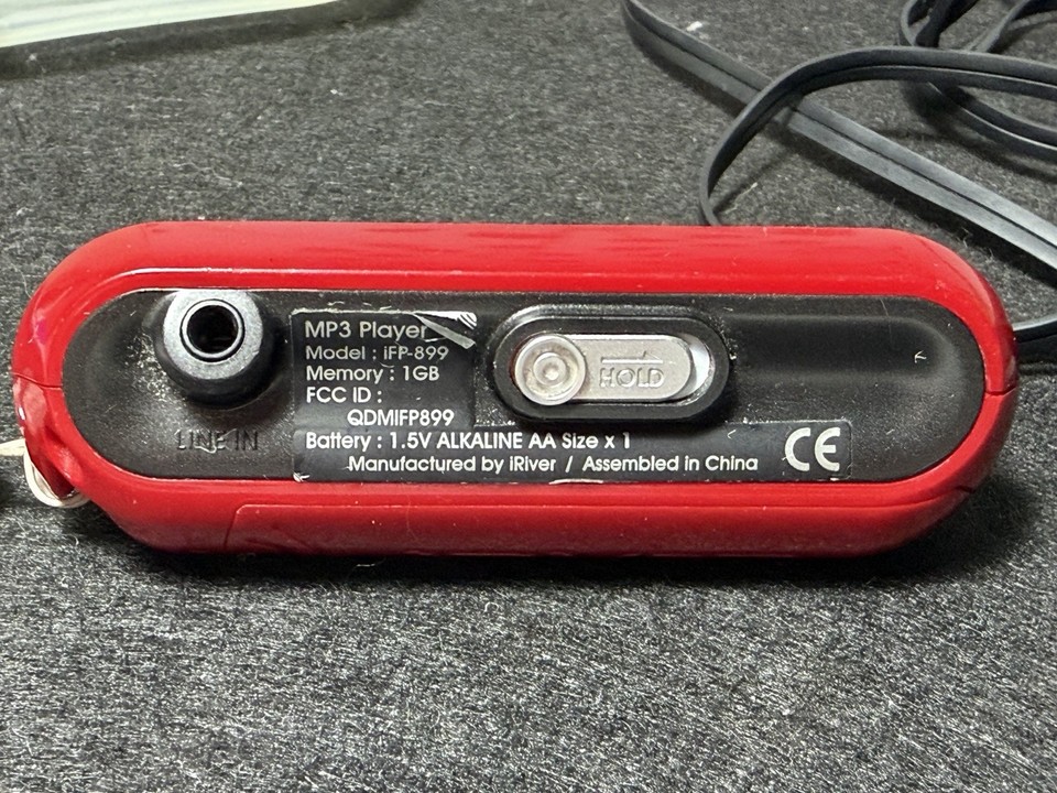 iRiver IFP-899 MP3 Player and Voice Recorder Radio 1GB | eBay