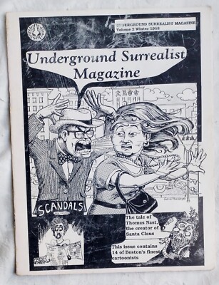 Underground Surrealist Magazine 1988 #2 Mick Cusimano numbered & signed ...