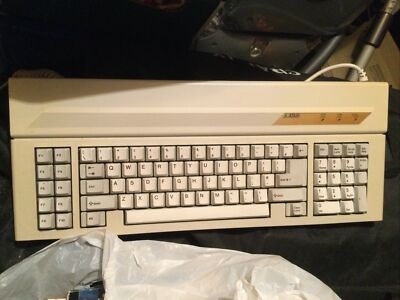Atari PC - 1 , 8088 Pc Compatible, Keyboard, Pcm124 Amber Monitor, 1987 ...