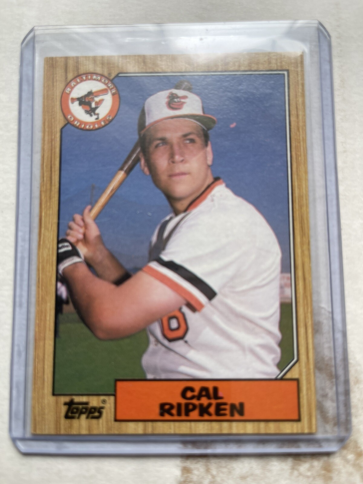 1987 Topps Cal Ripken #784 (Error Card) | eBay