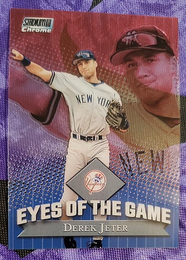 2000 Stadium Club Chrome Eyes of the Game #EG6 Derek Jeter Team: New ...