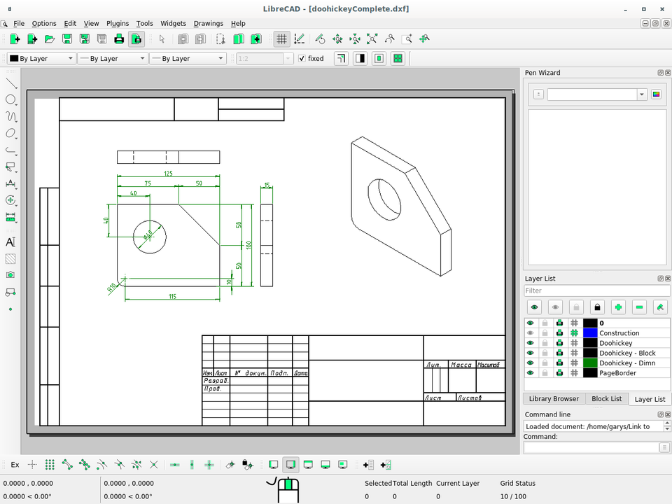 Libre Cad 2D - Computer Aided Design CAD Software Package for Windows ...