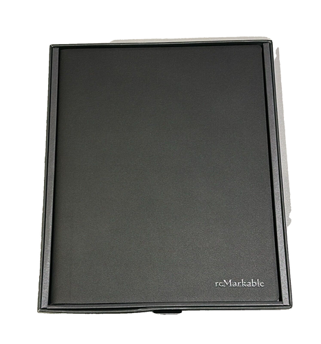 Original reMarkable Premium Black Leather Book Folio Case for ...