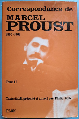 Correspondance de Marcel Proust, 1896-1901, tome II | eBay