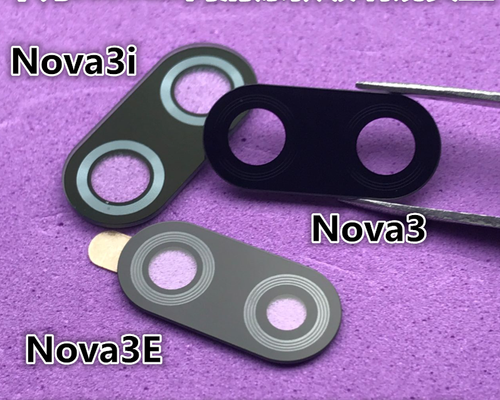 3pcs Back Glass Camera Lens Cover For Huawei NOVA 3 NOVA3i Nova 3E ...