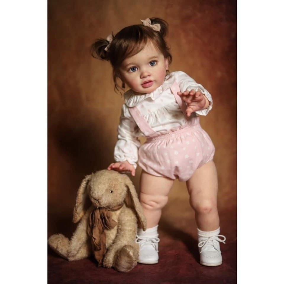 66CM Already Painted Finished Doll Reborn Toddler Pippa Huge Baby Size ...