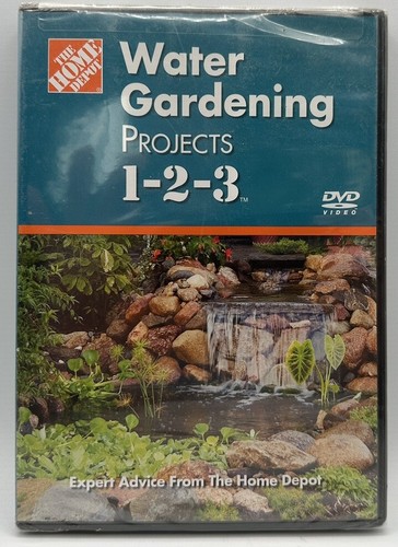 Water Garden Projects 1-2-3 Home Depot 1-2-3 DVD Brand New Sealed Free ...