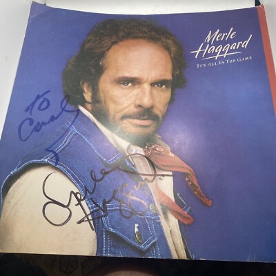 Merle Haggard Autographed That's The Way Love Goes LP SIGNED FRONT ...