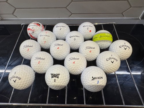 16 Golf Balls Pearl Grade - Titleist Callaway Taylormade Srixon | eBay UK