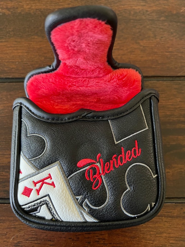 Skull Face King Of Diamonds Mallet Putter Headcover - Blended ...