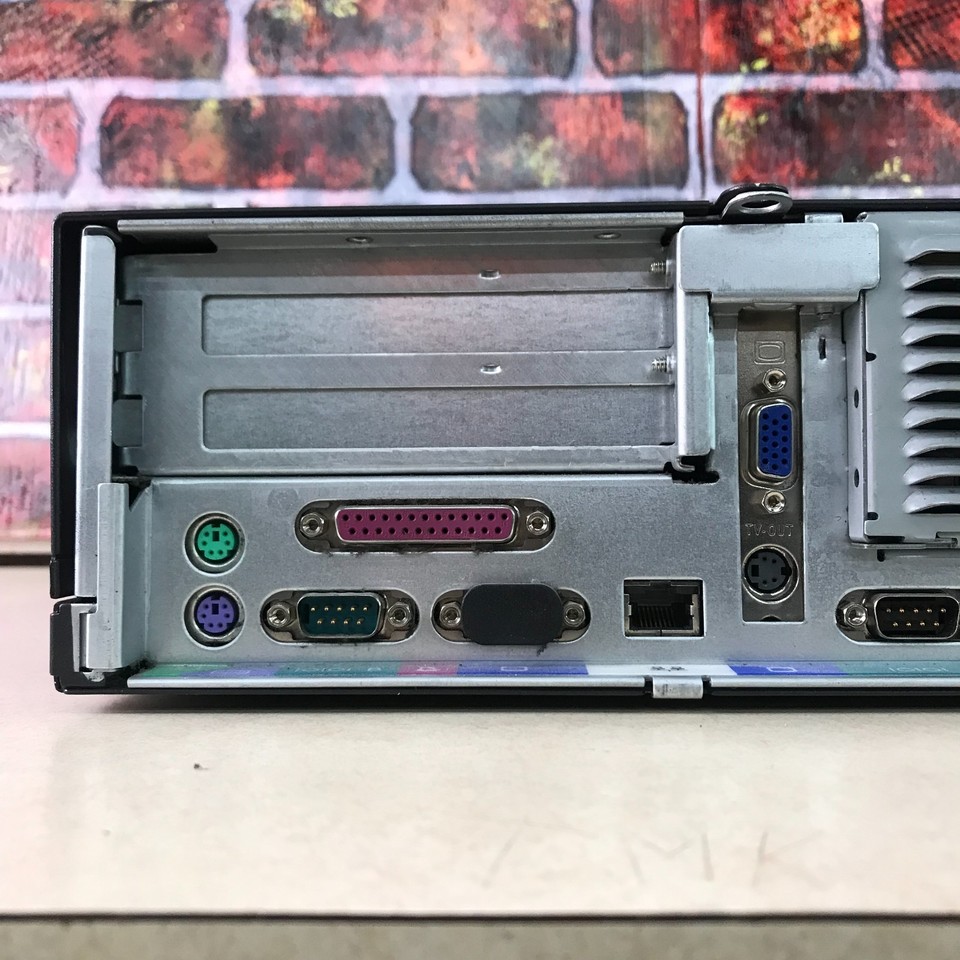 HP Compaq EVO SFF PC Retro Gaming Pentium 4 2.00GHz 256MB RAM (Windows ...