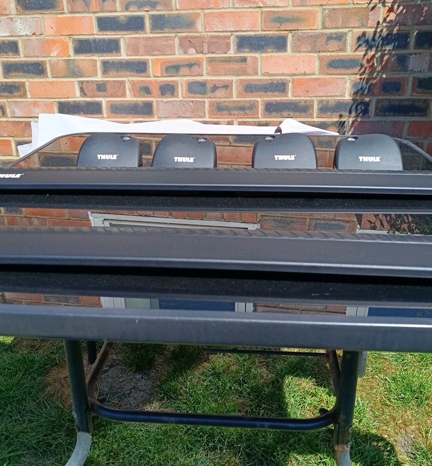 Thule WingBar Edge Black Roof Bars System (959X/959XB with flush rail ...