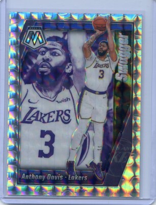 2019-20 Panini Mosaic ANTHONY DAVIS #3 SWAGGER Silver Prizm INSERT SP ...