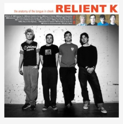 Relient K Anatomy Of The Tongue In Cheek CLEAR COLOR Vinyl 2xLP mxpx ...