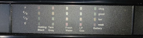 NEW JRV PRODUCTS RV RANGE HOOD MONITOR PANEL CONSOLE SWITCH W/ QUARTZ ...