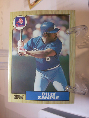 1987 Topps Collector's Tiffany #104 - Billy Sample - Atlanta Braves ...