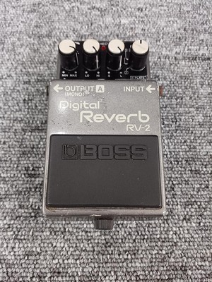 BOSS RV-2 Digital Reverb Guitar Effects Pedal Used | eBay