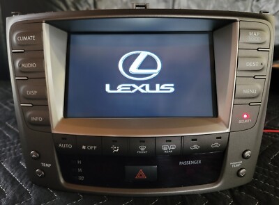 2006-08 Lexus IS350 Genuine Navigation Display Unit | eBay