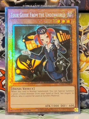 Tour Guide From The Underworld RA01-EN005 1st Ed Prismatic Colletor ...