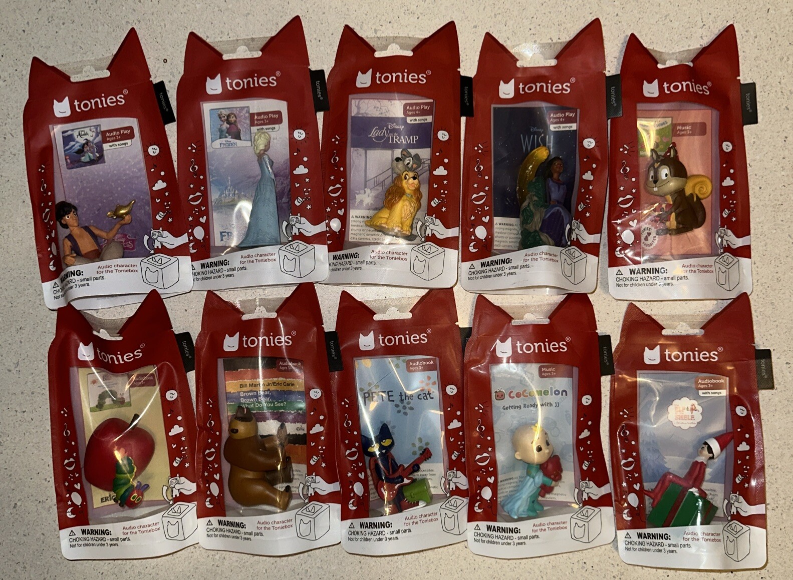 Lot Of (10) Tonies Audio Storytime Characters for Toniebox BRAND NEW | eBay