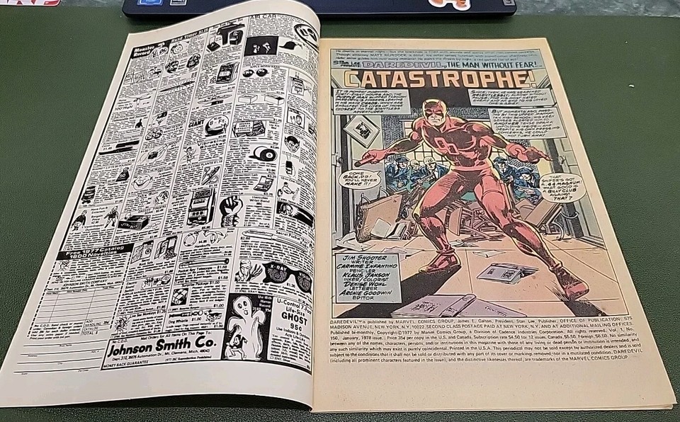 Daredevil #150 Marvel Jan 1978 1st Appearance of the Paladin | eBay