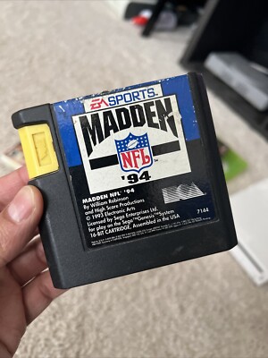 Madden NFL '94 - Sega Genesis - Authentic 14633071443| eBay