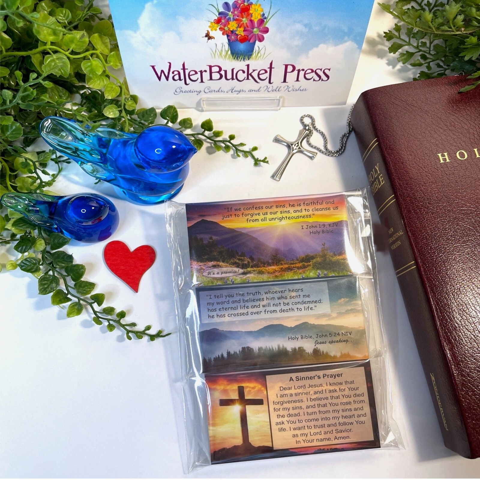 Pocket Scripture Card, Prayer Cards, A Sinner's Prayer, Salvation ...