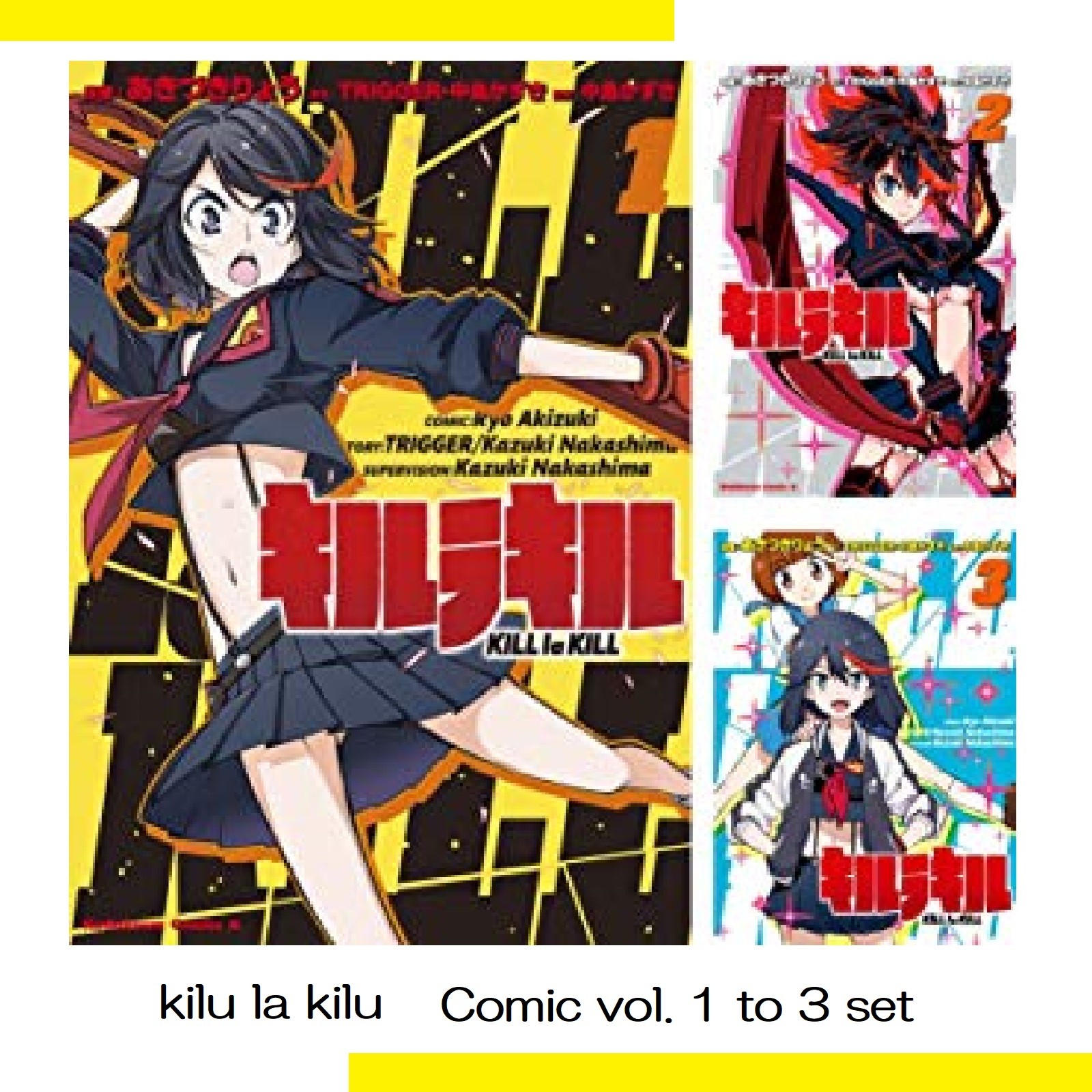 kiru la kiru comic Vol. 1 to 3 Complete Set Japan Edition managa from ...